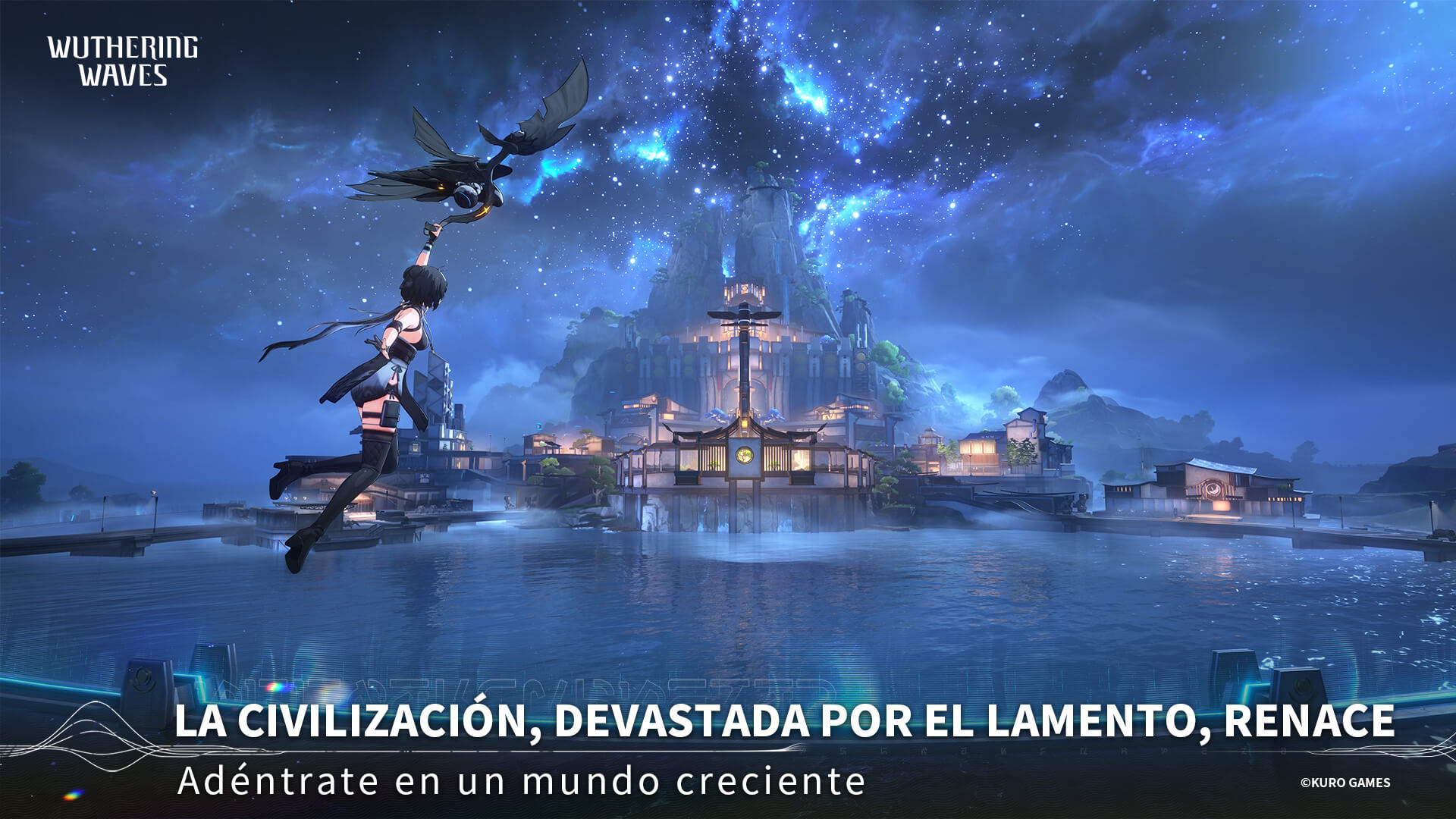 Página web oficial de Wuthering Waves