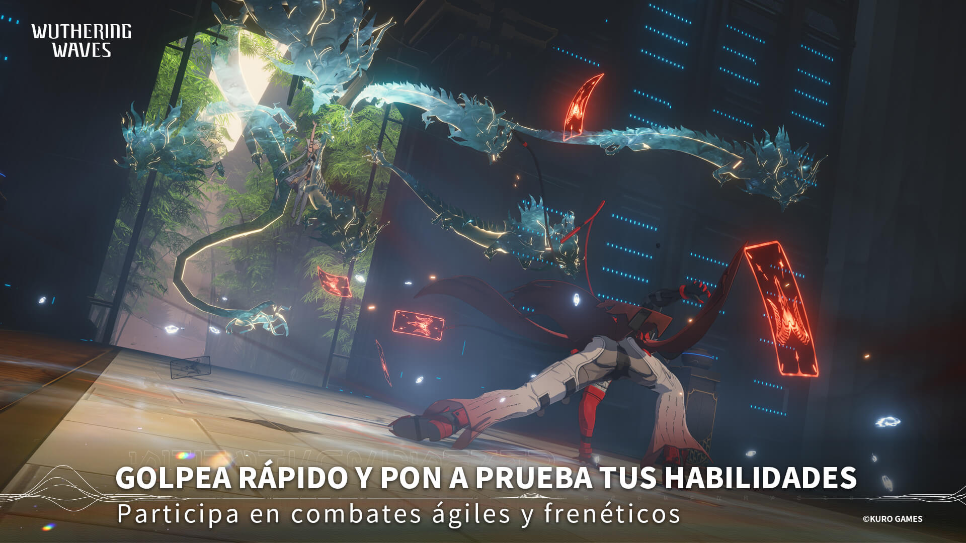 Página web oficial de Wuthering Waves